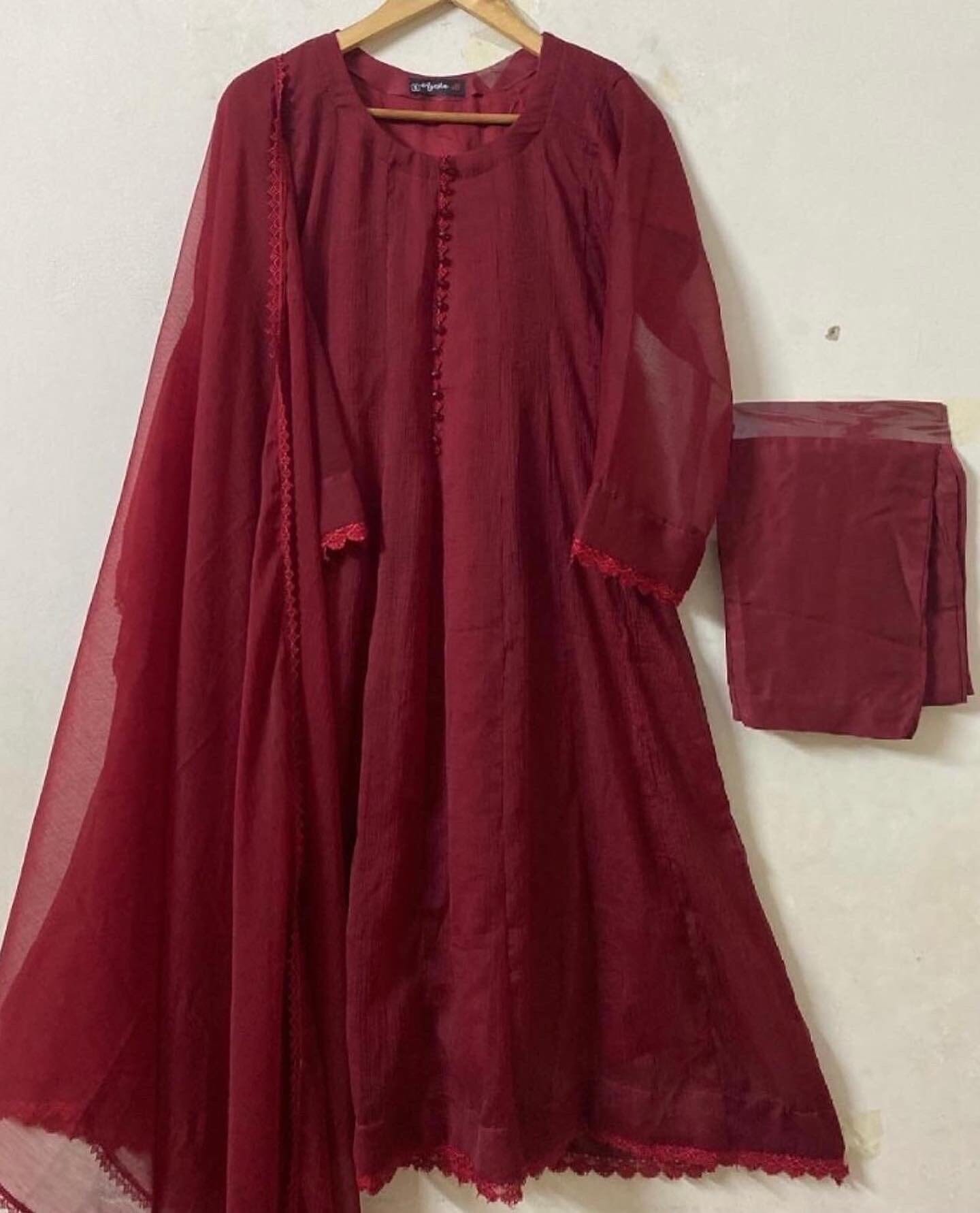 Frock plain – Ayesha.B